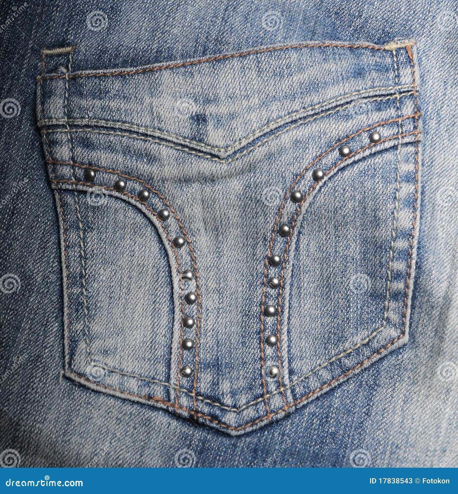 Hip pocket stock image. Image of pouch, trouser, hobnails - 17838543