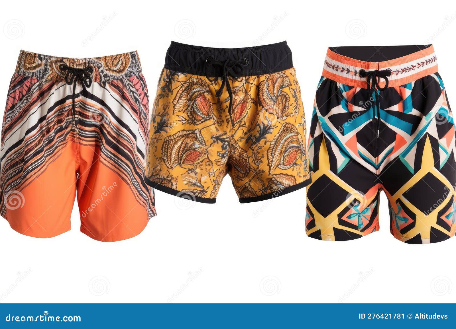 Hip and Trendy Swimwear Pieces, Featuring Bold Patterns and Daring ...