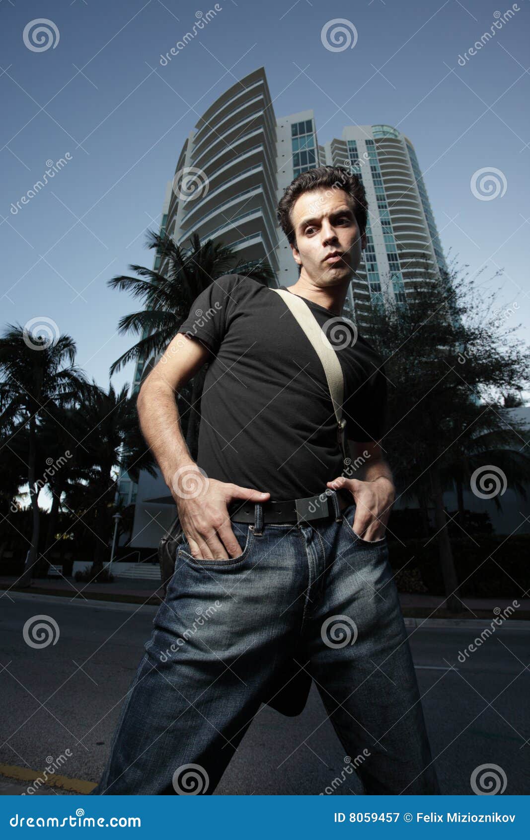 Hip young male stock image. Image of trend, pose, person - 8059457