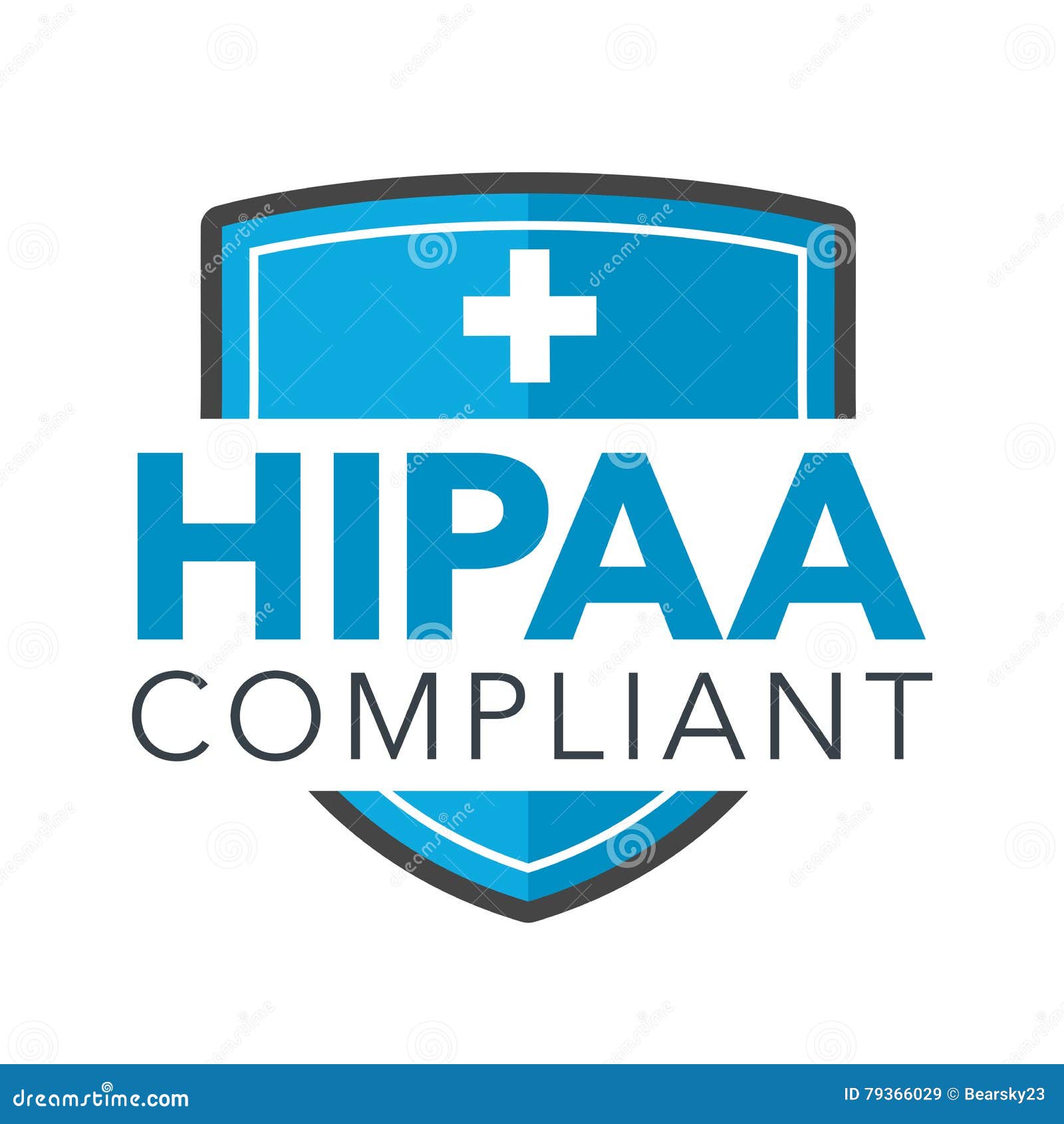 HIPAA Compliance Icon Graphic Editorial Stock Image - Illustration of ...
