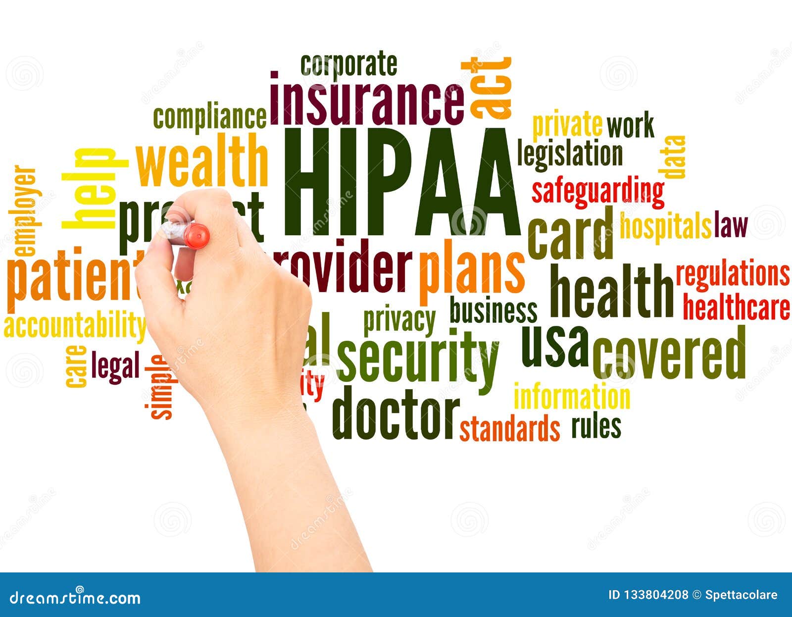 Safeguarding Word Isolated On White Background Royalty-Free Stock ...