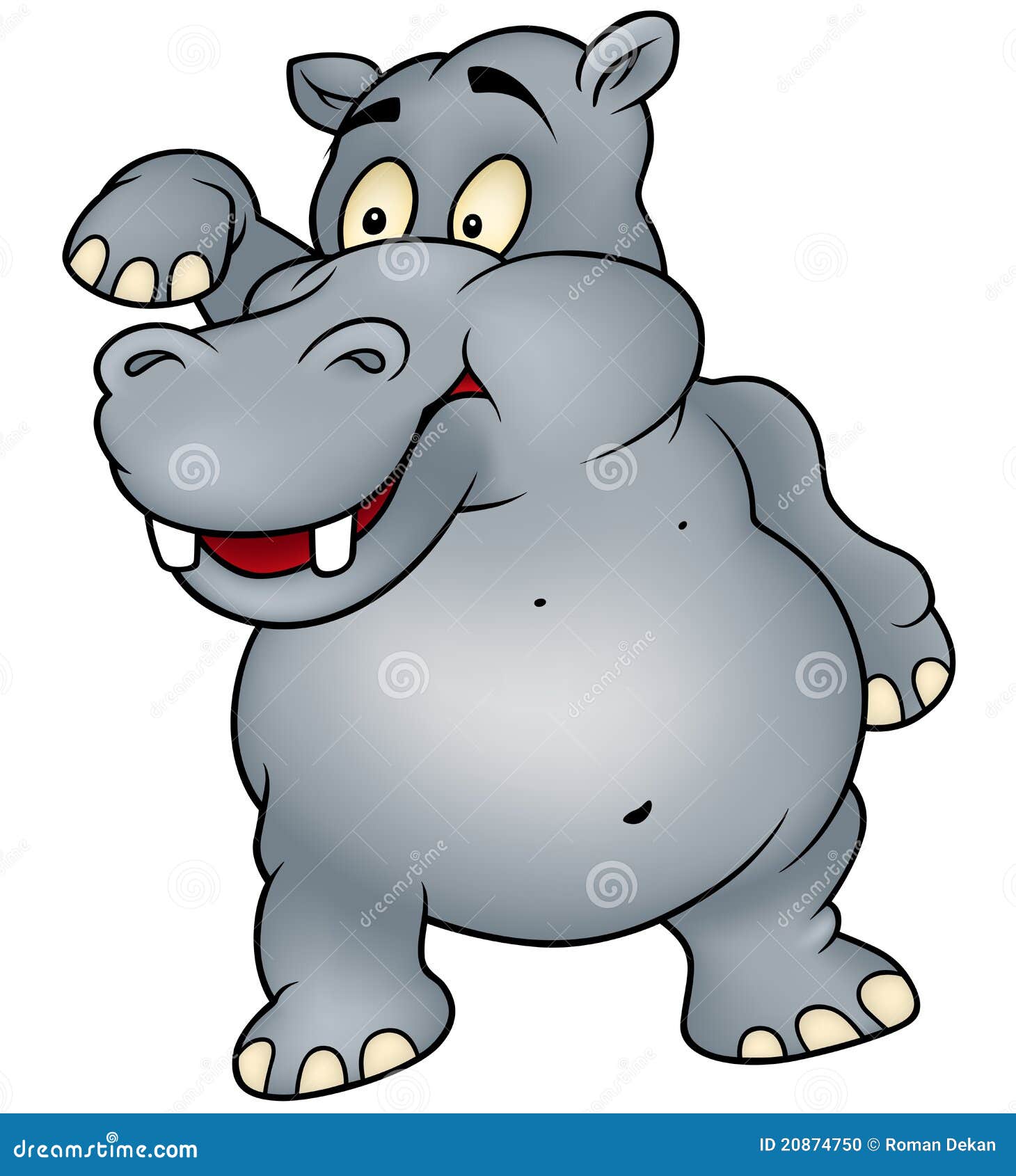 Wave Goodbye Cartoon