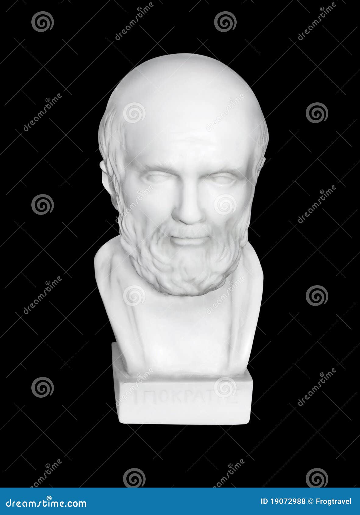 Hippocrate photo stock. Image du vieux, ressources, sculpture - 19072988