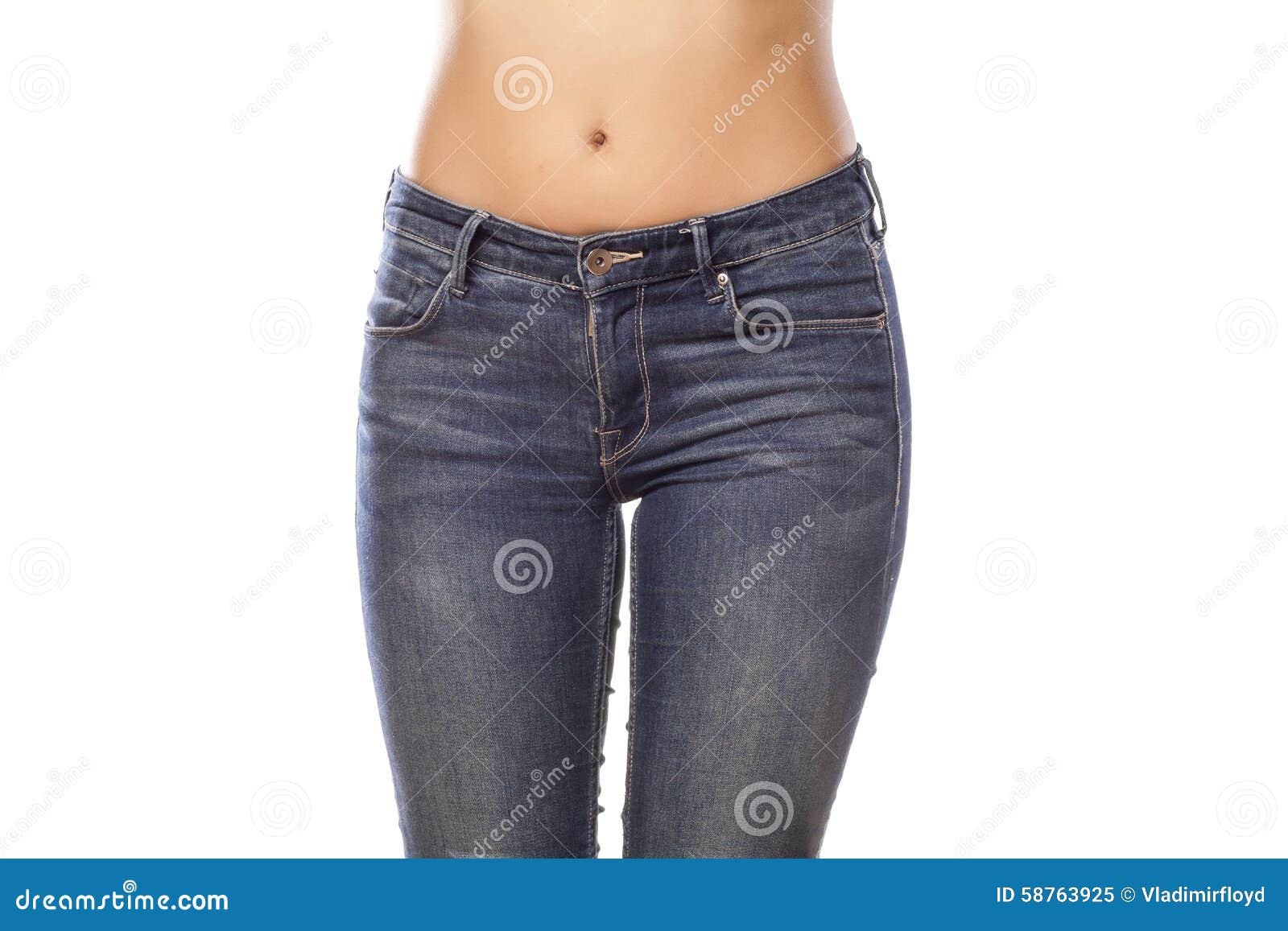 Hips in jeans stock image. Image of girl, diet, background - 58763925