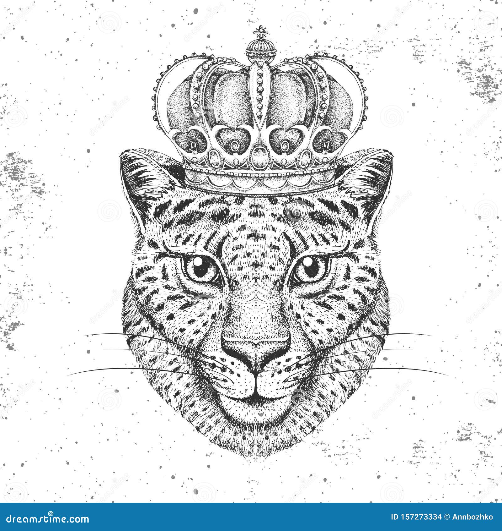 Animal Cheetah Logo On The Prowl Vector Illustration | CartoonDealer ...