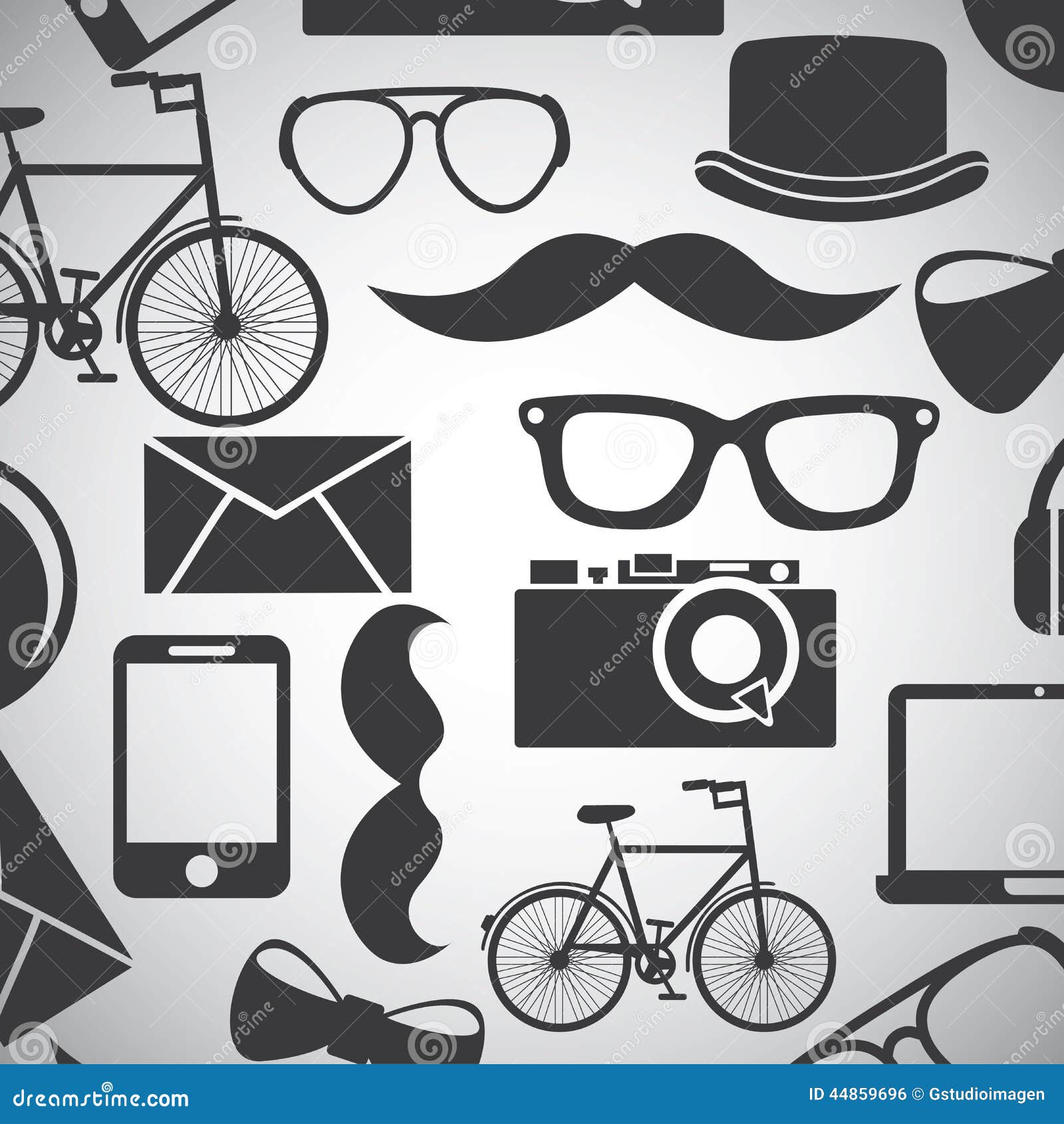 Hipster design stock vector. Illustration of symbol, icons - 44859696