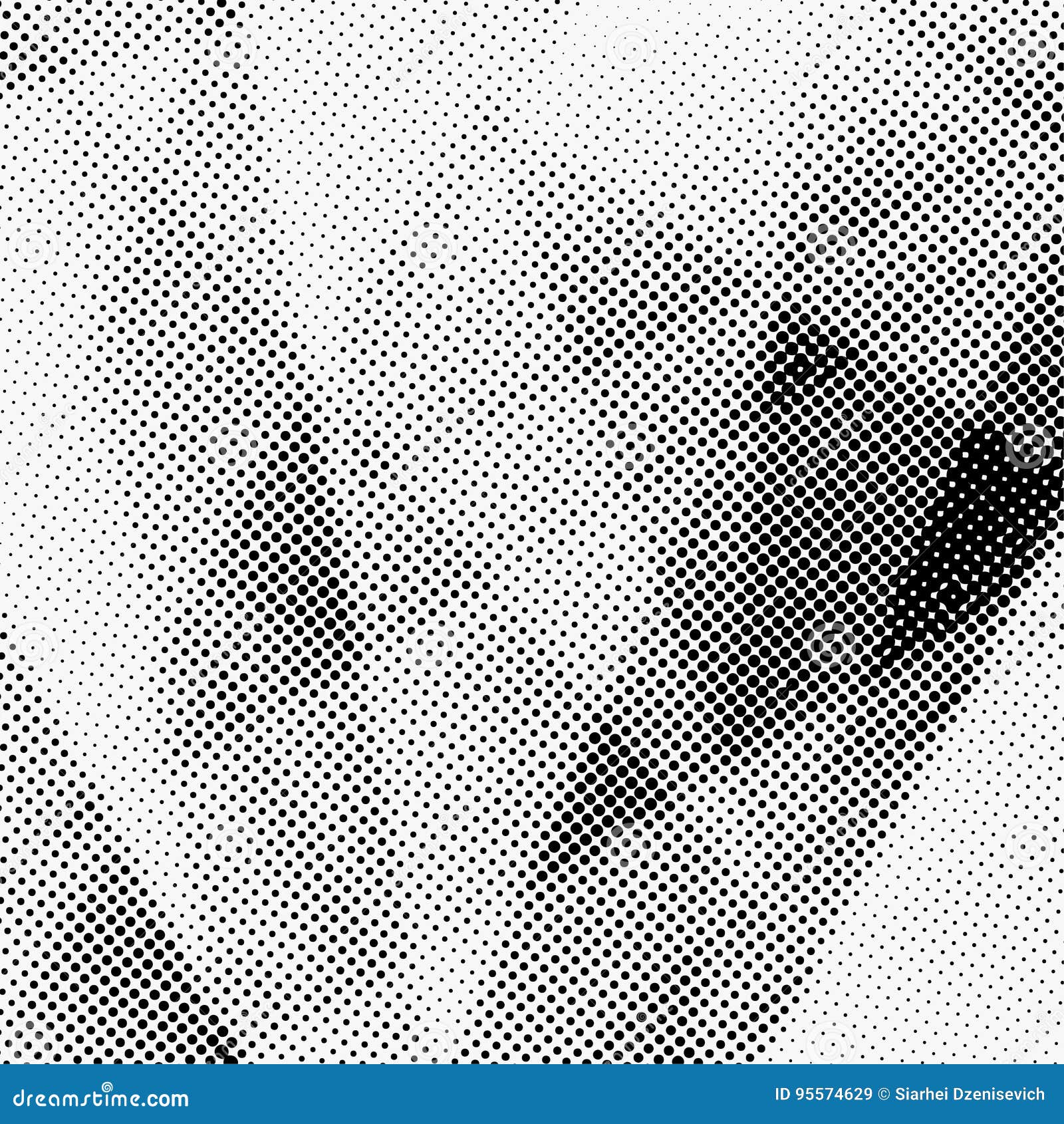 Hipster Distressed Dotted Abstract Background. Black and White G Stock ...