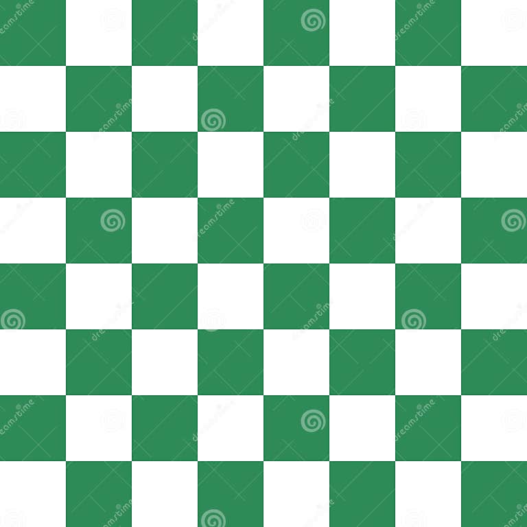 Green chess board vector stock vector. Illustration of field - 143090517