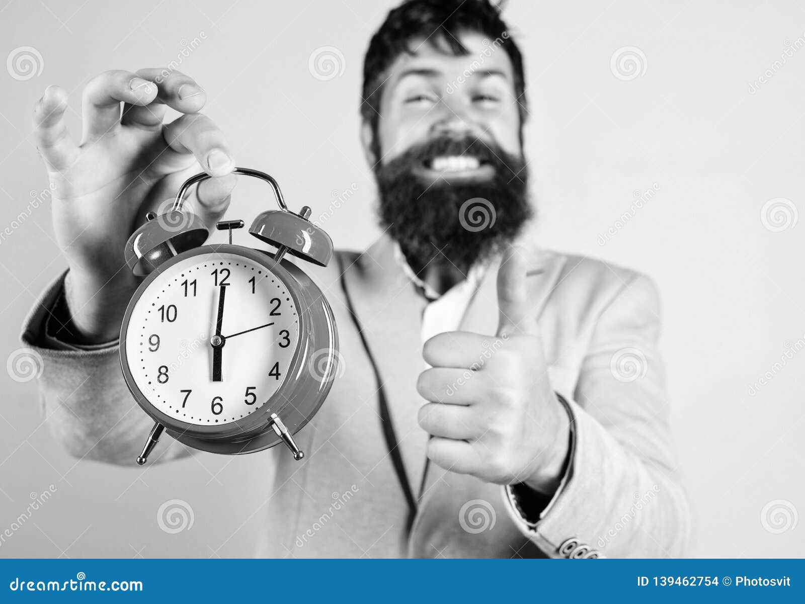 Hipster Happy Working Day Is Over Businessman Finished On Time Time