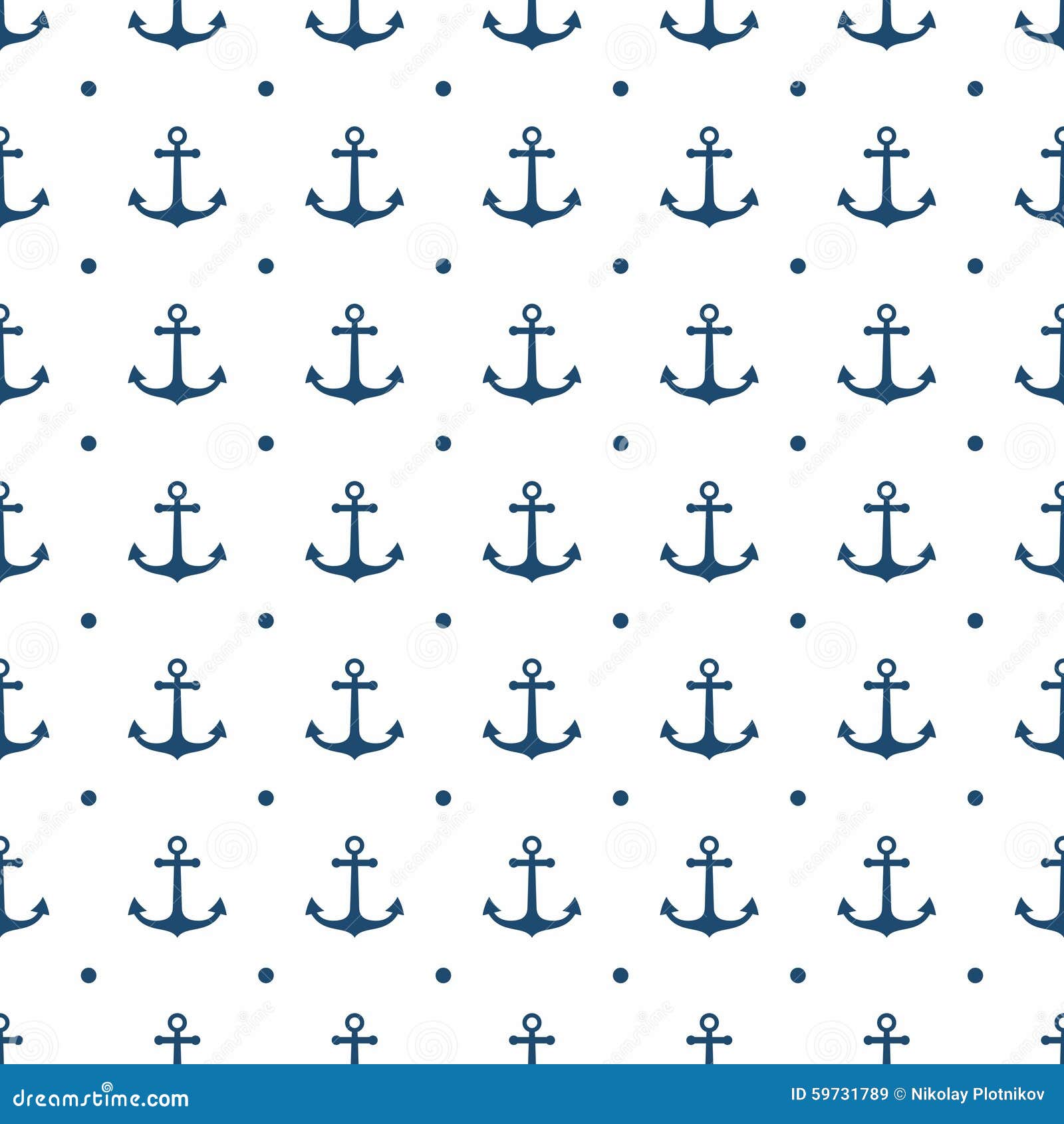 Blue Anchor Background