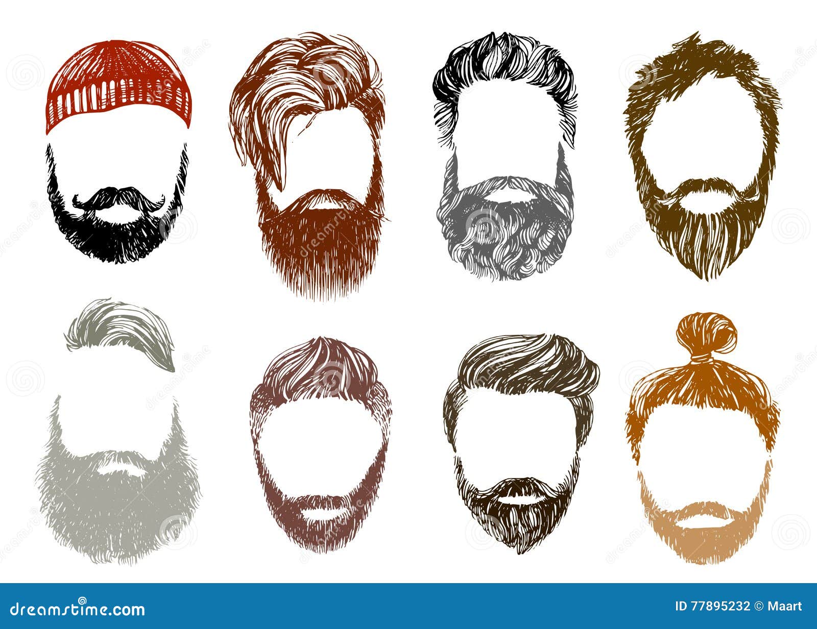 Hipster Style and Fashion Vector Set Stock Vector - Illustration of ...