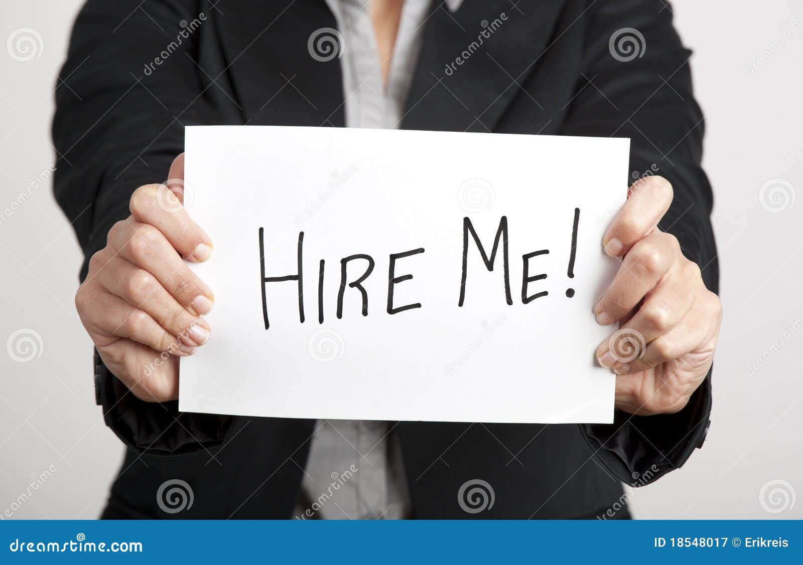 Hire Me Royalty Free Stock Photography - Image: 18548017