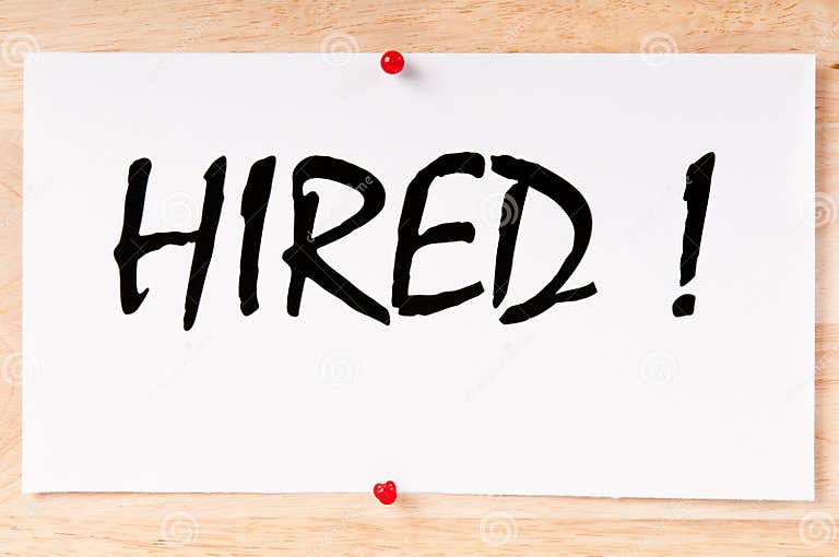 Hired stock image. Image of corporate, person, communication - 24493659