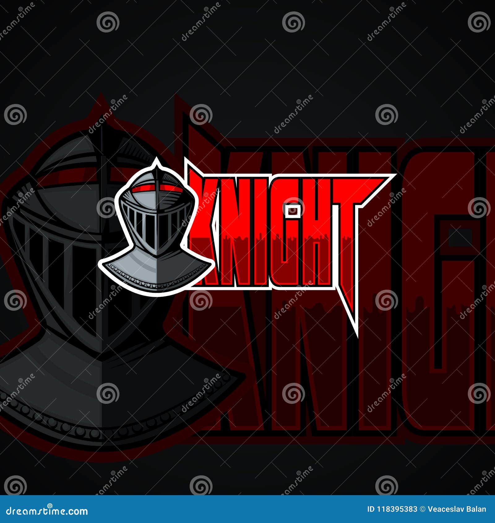 Knight Logo Template. High Resolution Vector Image Stock Vector ...