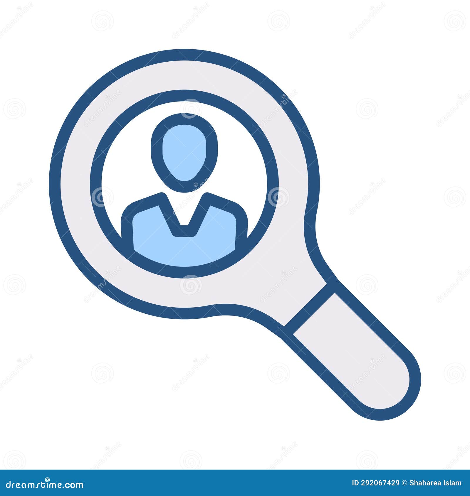 Hiring employee icon stock vector. Illustration of employee - 292067429