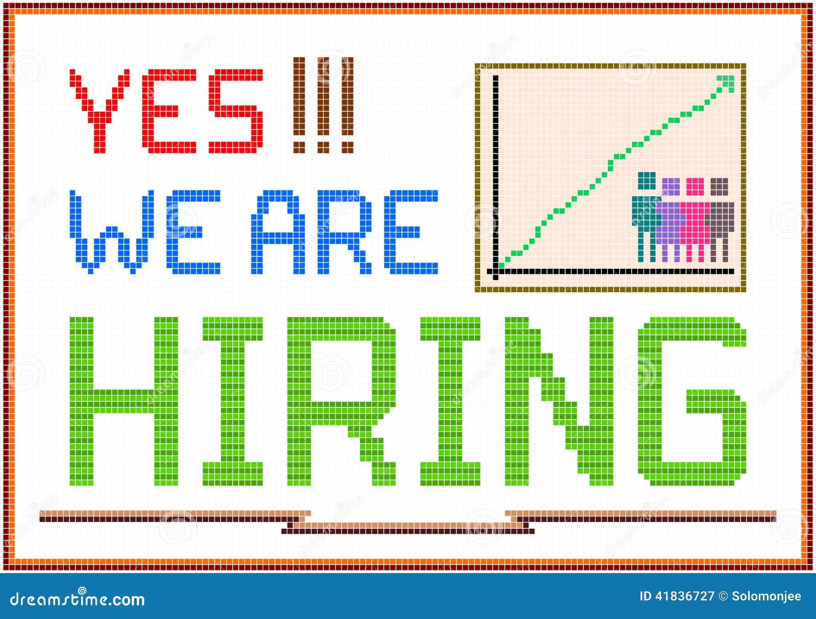 Now Hiring. Advertisement Poster Or Banner Design. Realistic Microphone ...