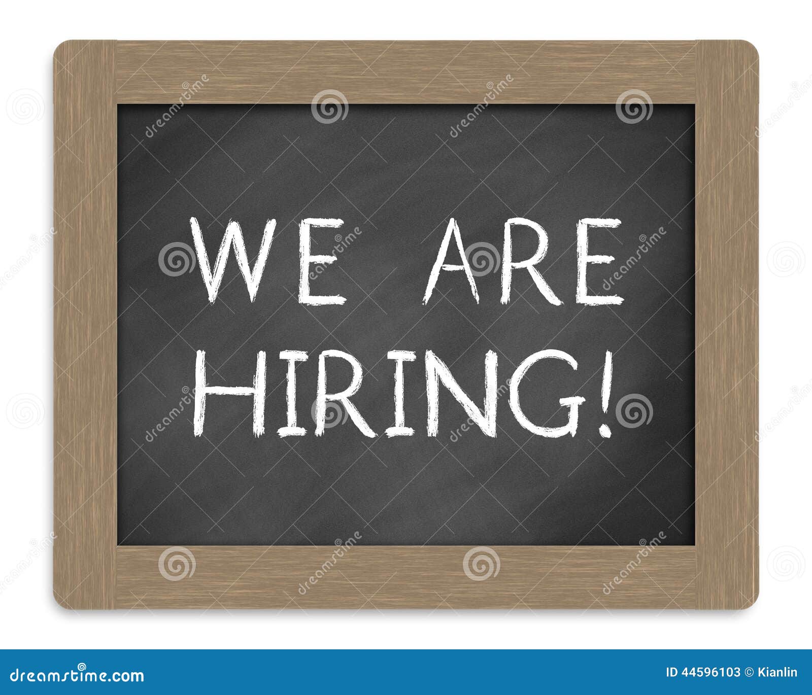 Hiring sign blackboard stock image. Image of employ, drawing - 44596103