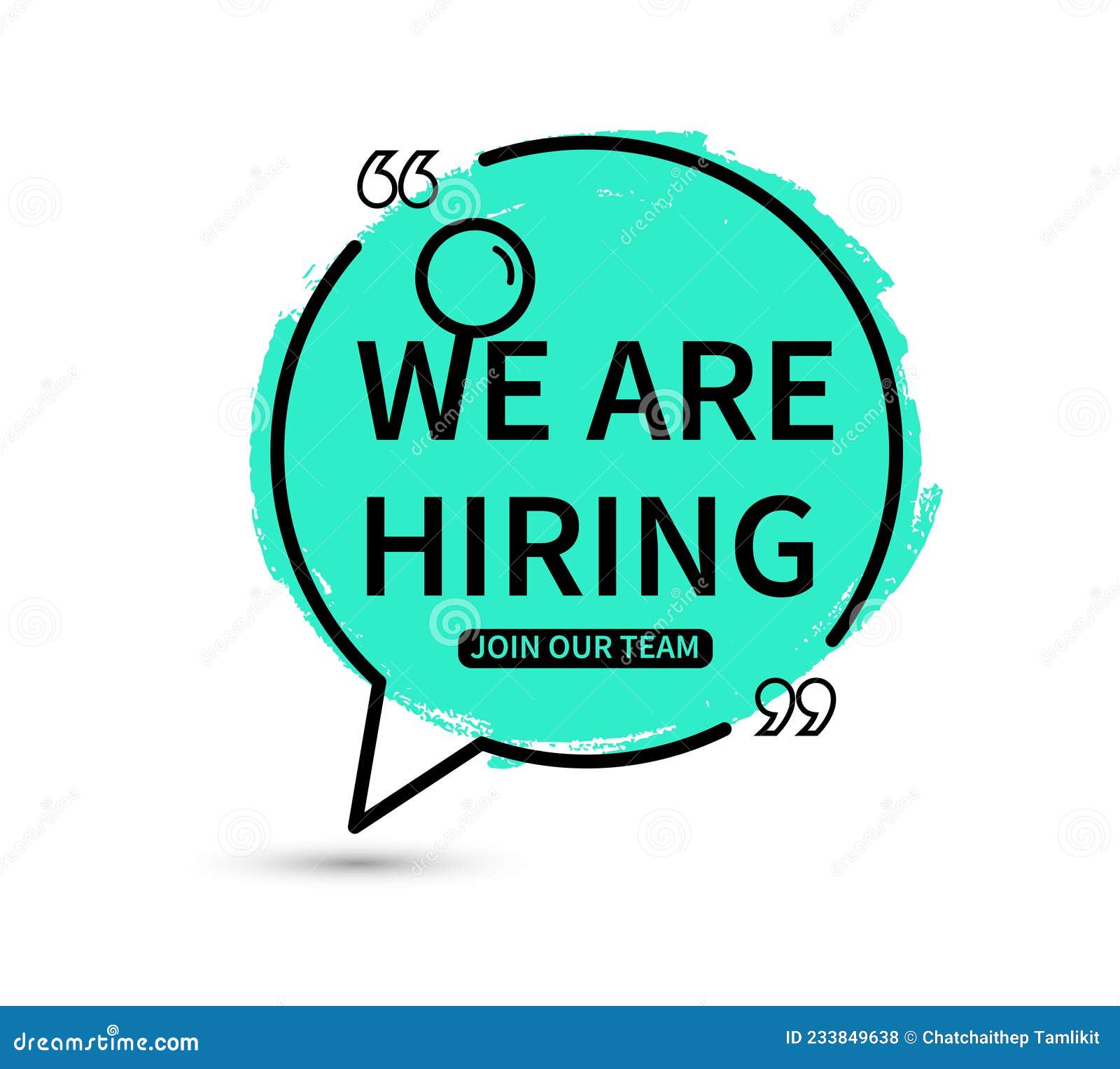 We are Hiring Speech Bubble. Human Resources and Recruitment. Search ...