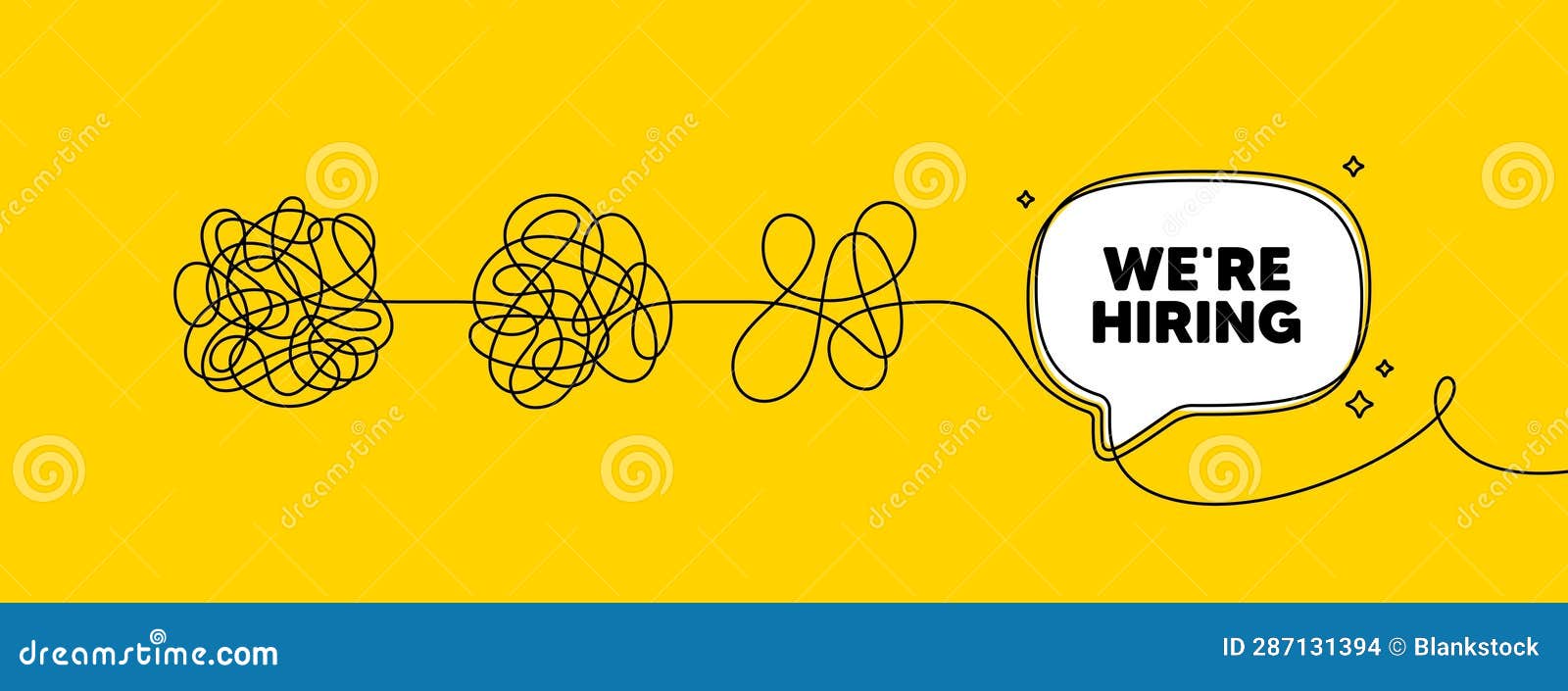 We are Hiring Symbol. Recruitment Agency Sign. Simplify Complex Process ...