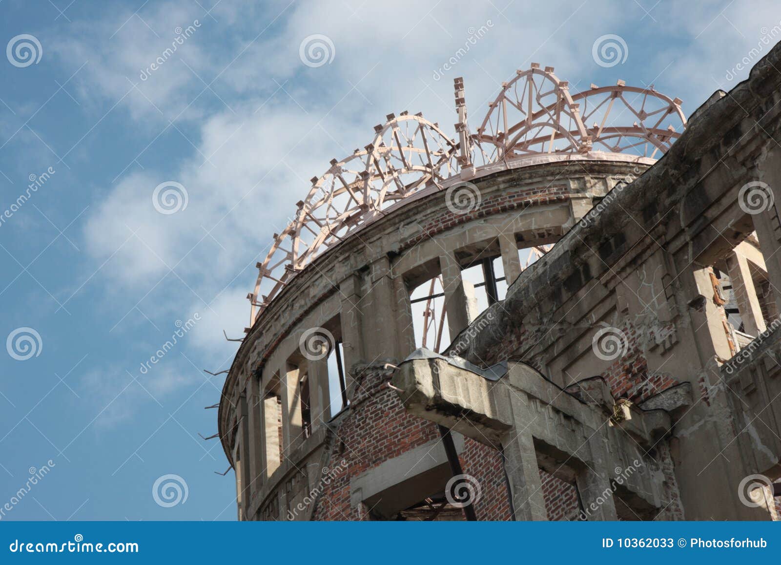 Hiroshima Atomic Bomb Dome editorial stock photo. Image of peace - 10362033