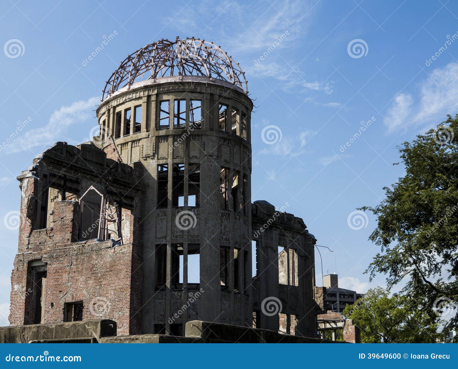 Hiroshima atomic bomb dome editorial image. Image of famous - 39649600