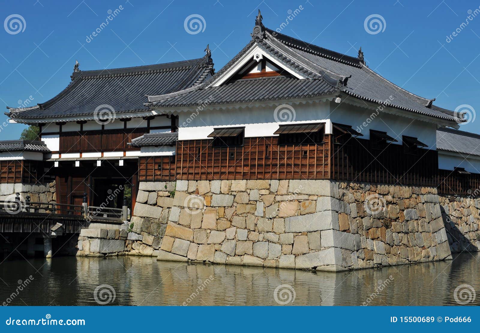 Hiroshima Castle Gate House Stock Image - Image of house, landmark ...