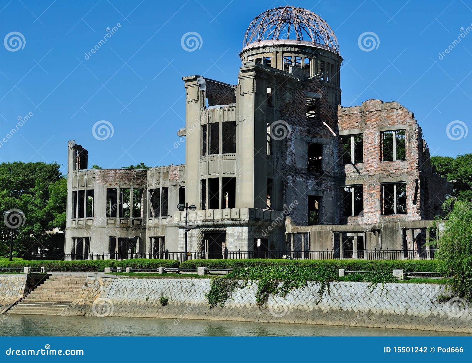 Hiroshima Japan Atomic Dome Editorial Photography - Image of survice ...