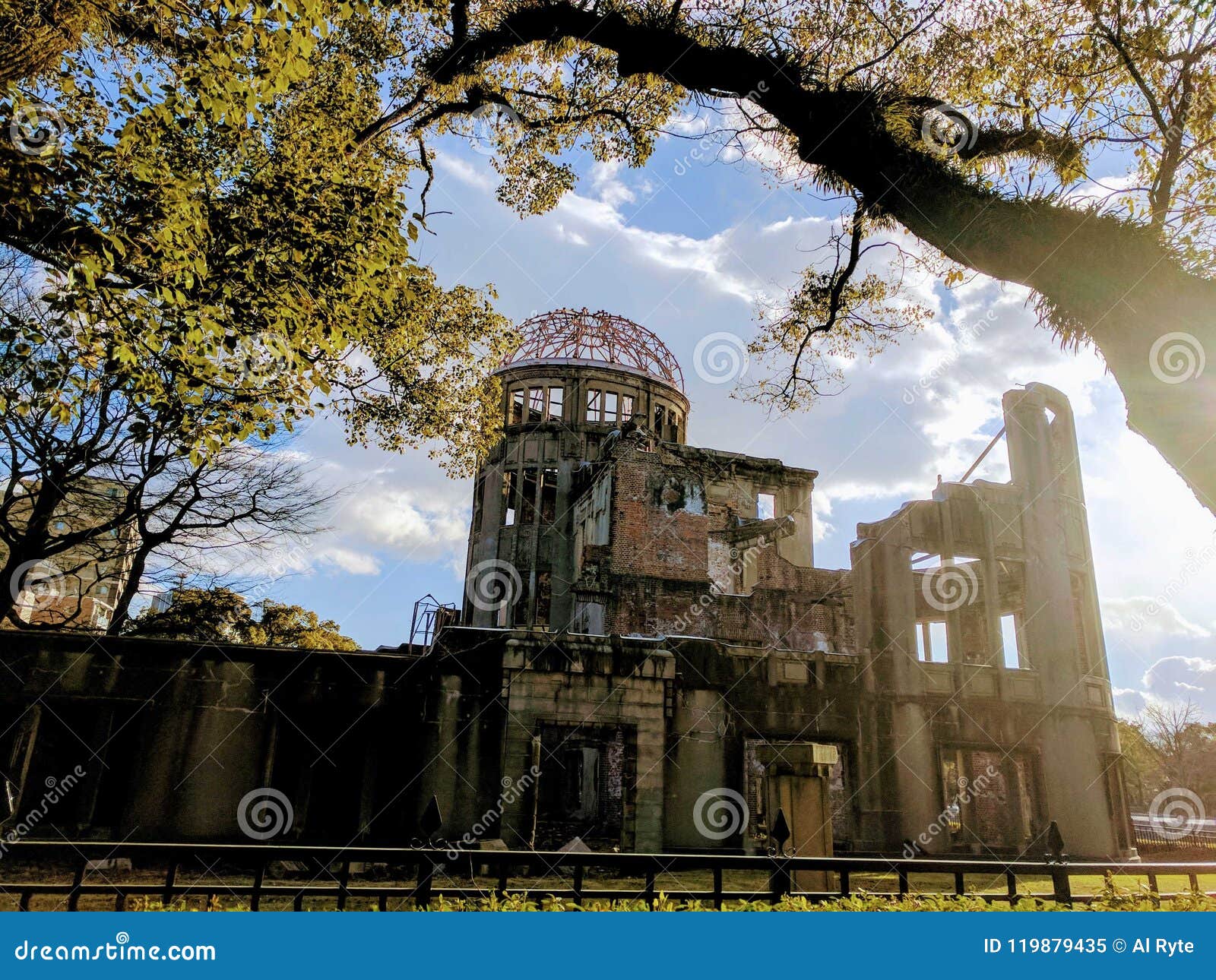 Atomic Bomb Dome stock image. Image of park, atomic - 119879435
