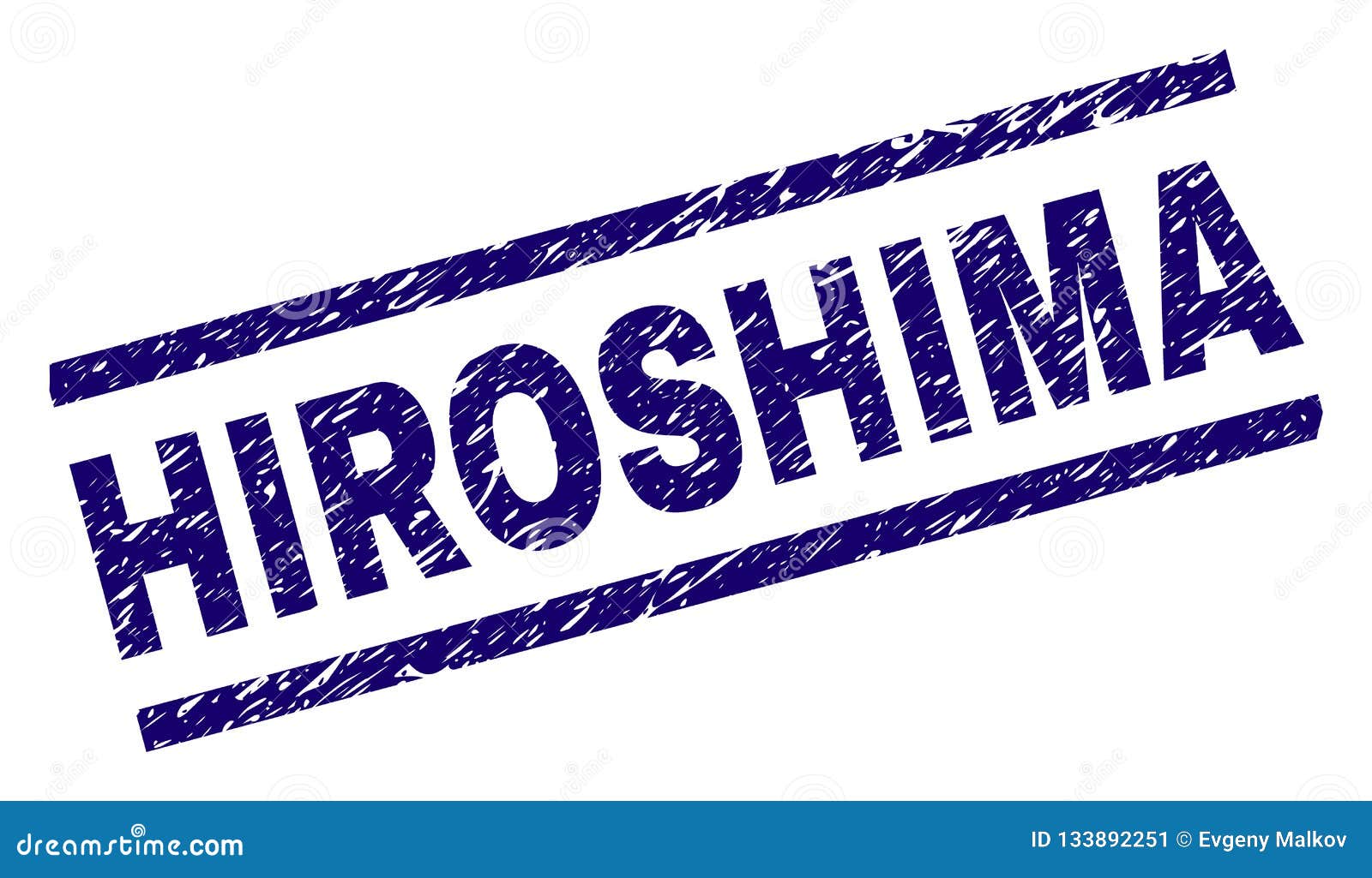 Grunge Textured HIROSHIMA Stamp Seal Stock Vector - Illustration of ...