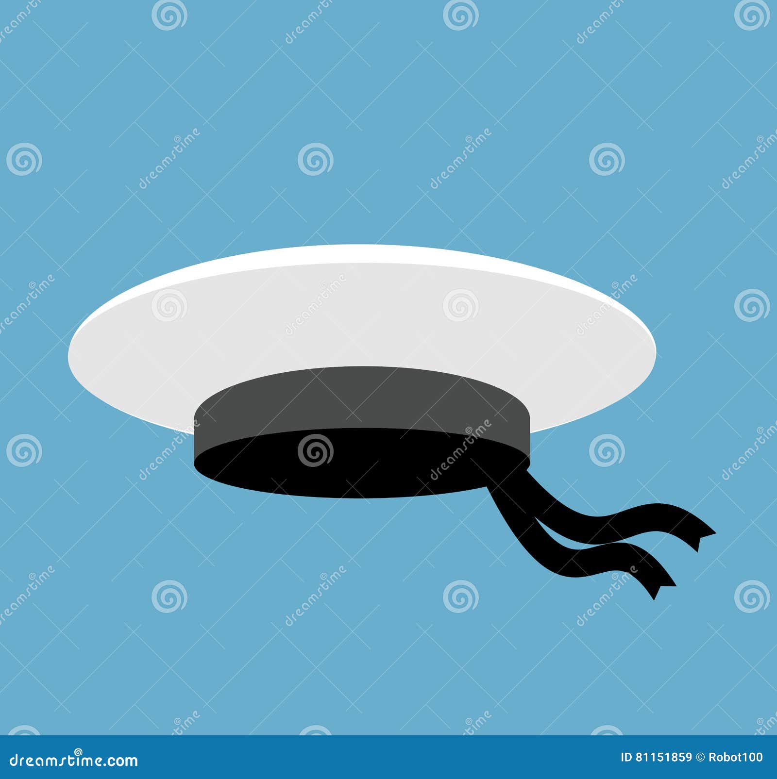 His Cap . Sailor Hat on Whitpeakless Cap . Sailor Hat on White ...