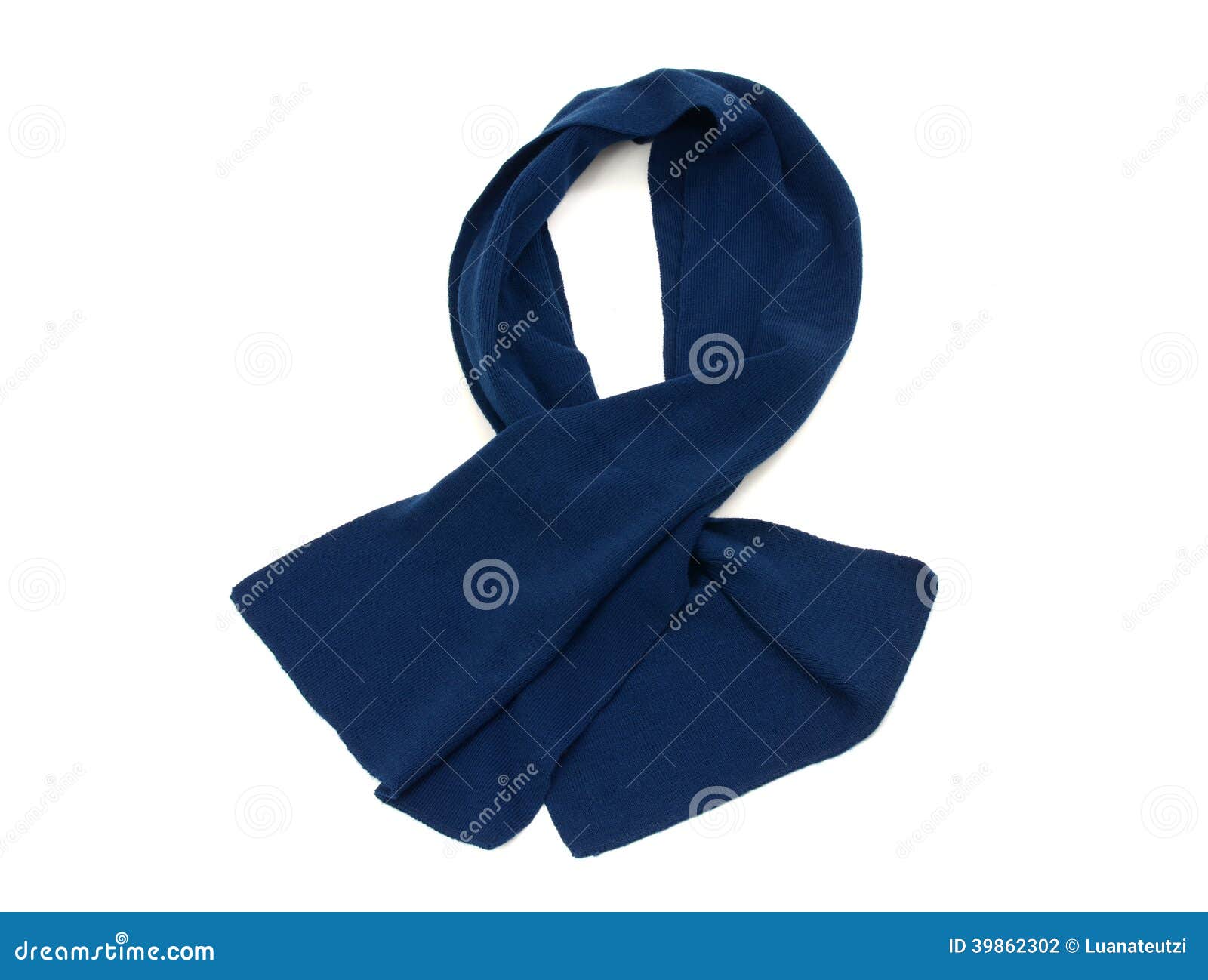 His Dark Blue Scarf for Winter. Stock Photo - Image of arranged ...