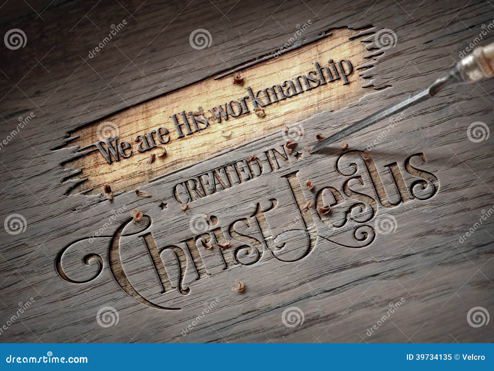 We are His Workmanship stock image. Image of bible, postcard - 39734135
