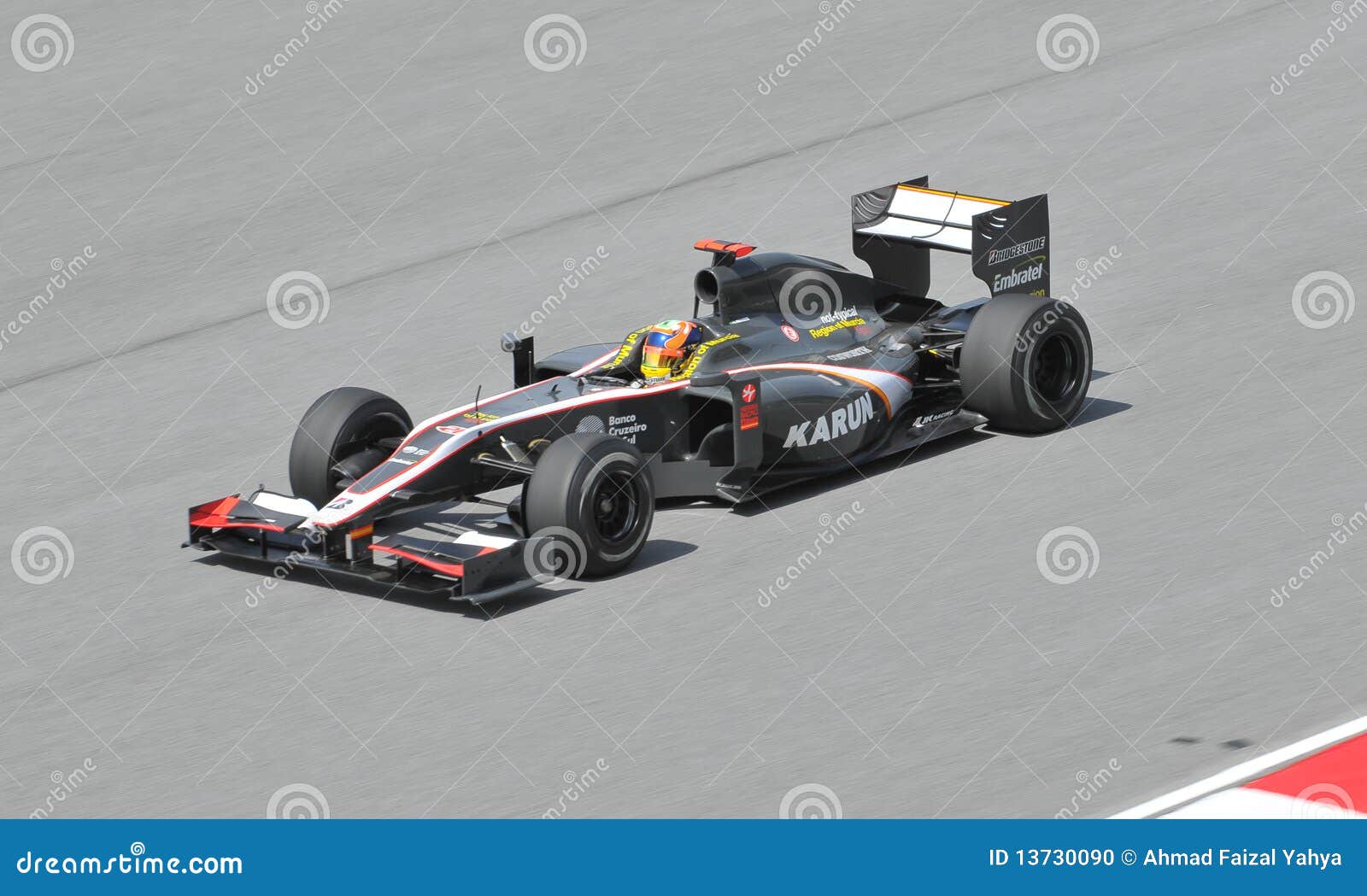 Hispania Racing F1 Driver Karun Chandhok Editorial Image - Image of ...