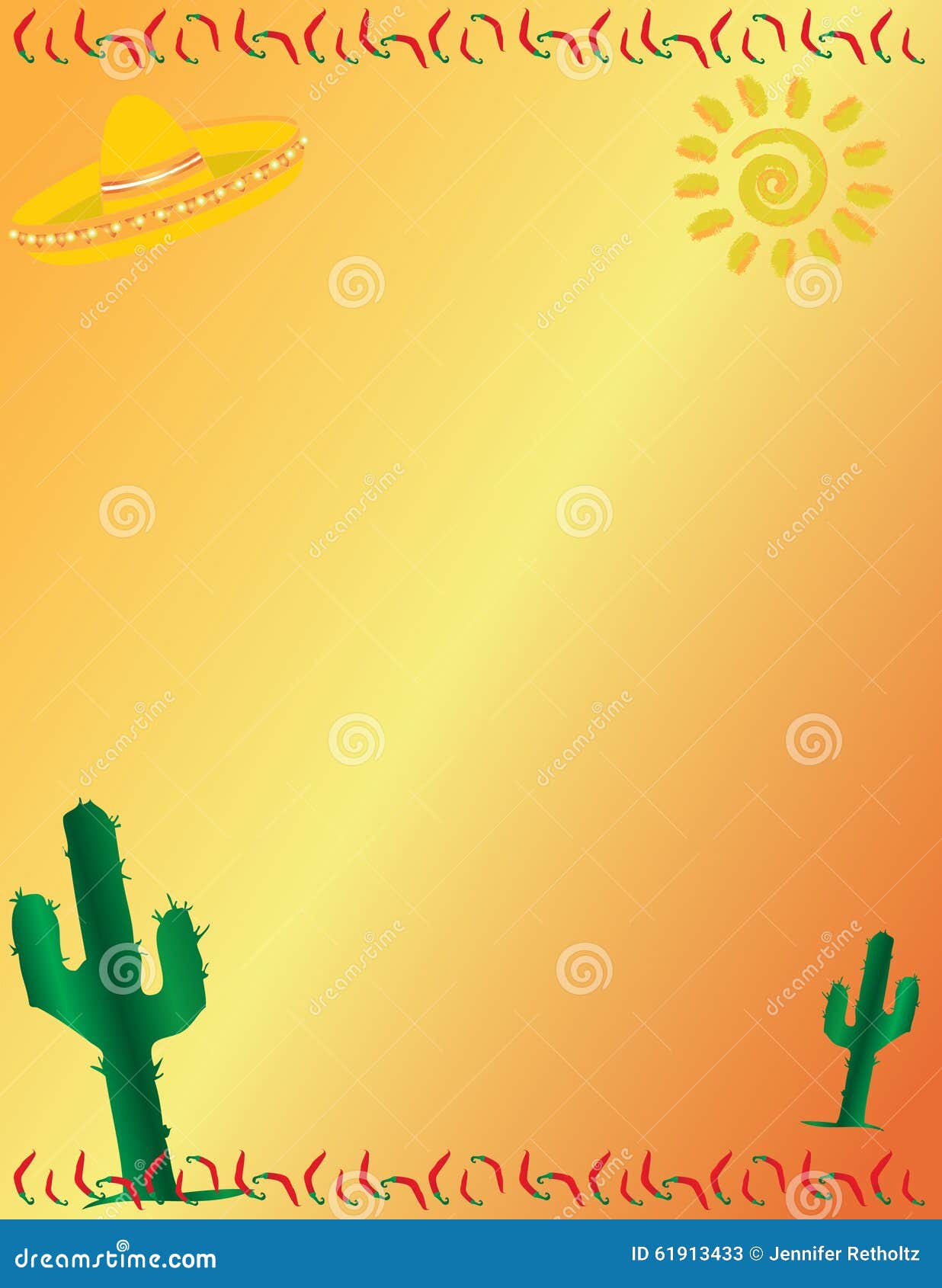 Hispanic Background stock illustration. Illustration of letterhead ...