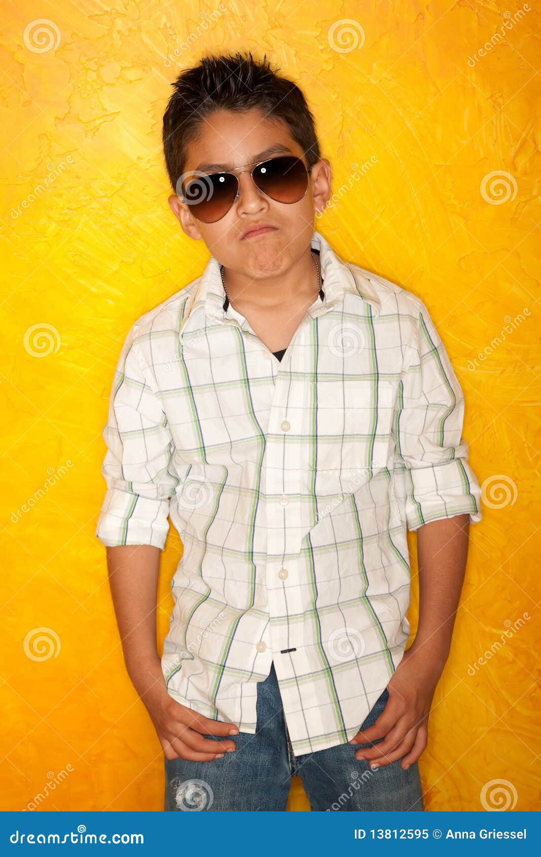 Hispanic Boy stock image. Image of child, wall, expression - 13812595