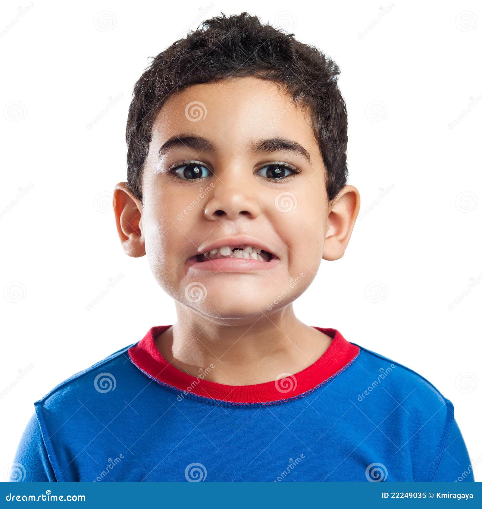 Hispanic Boy Missing a Teeth Stock Image - Image of comic, isolated ...