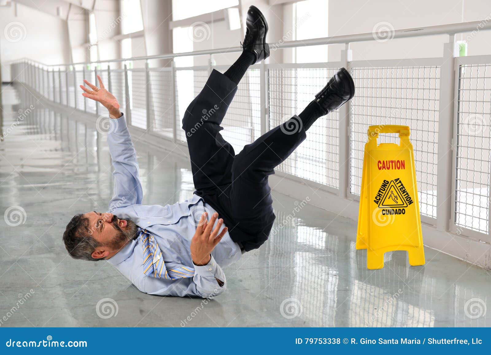 Hispanic Businessman Fallling Stock Photo - Image of falling, danger ...