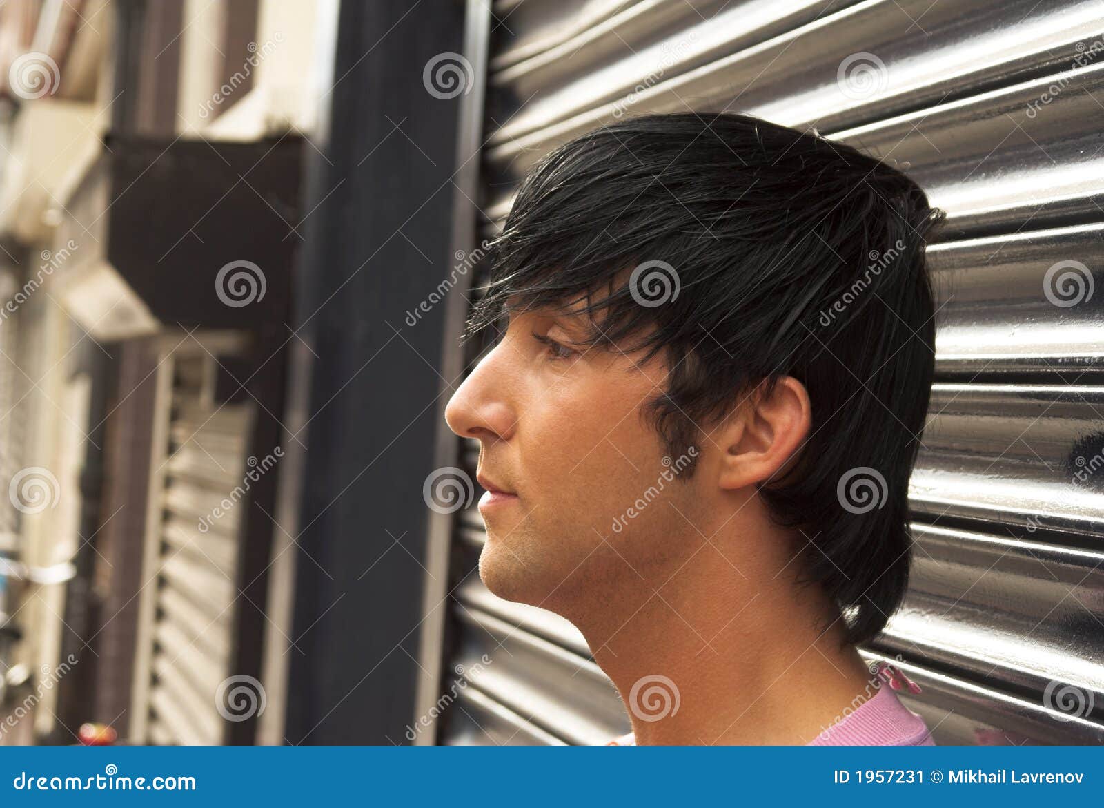 Hispanic guy stock image. Image of urban, looking, fashion - 1957231