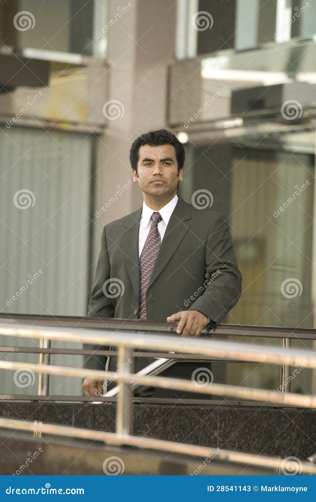 Hispanic Man Business Portrait Stock Image - Image of mixed, outdoor ...