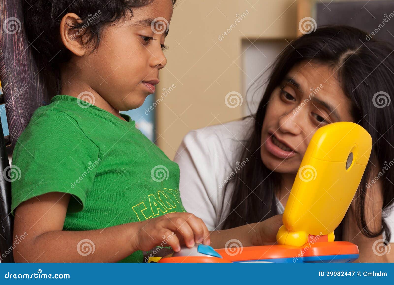 Hispanic Child Learning stock image. Image of daycare - 29982447