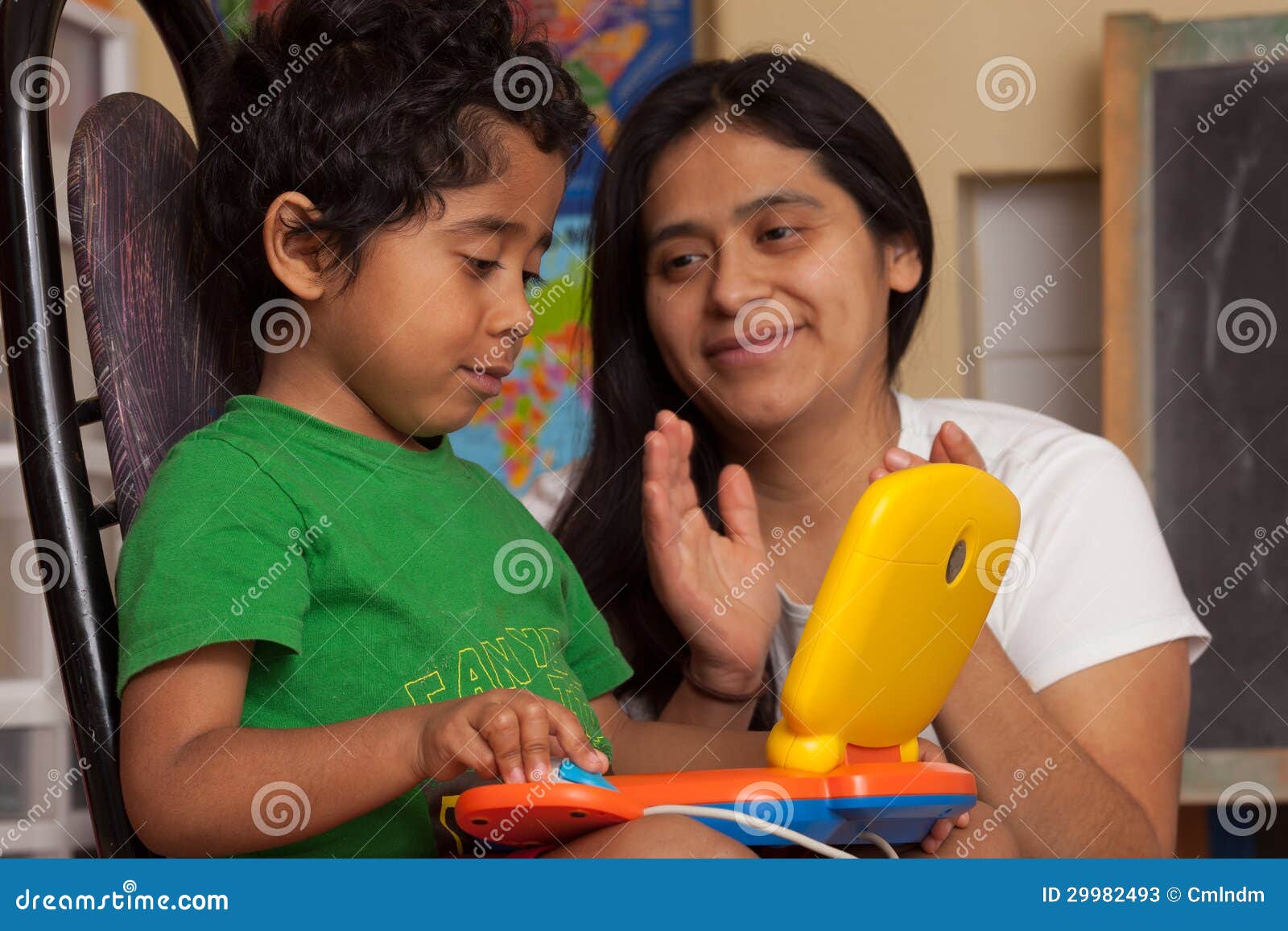 Hispanic Child Learning stock image. Image of reading - 29982493