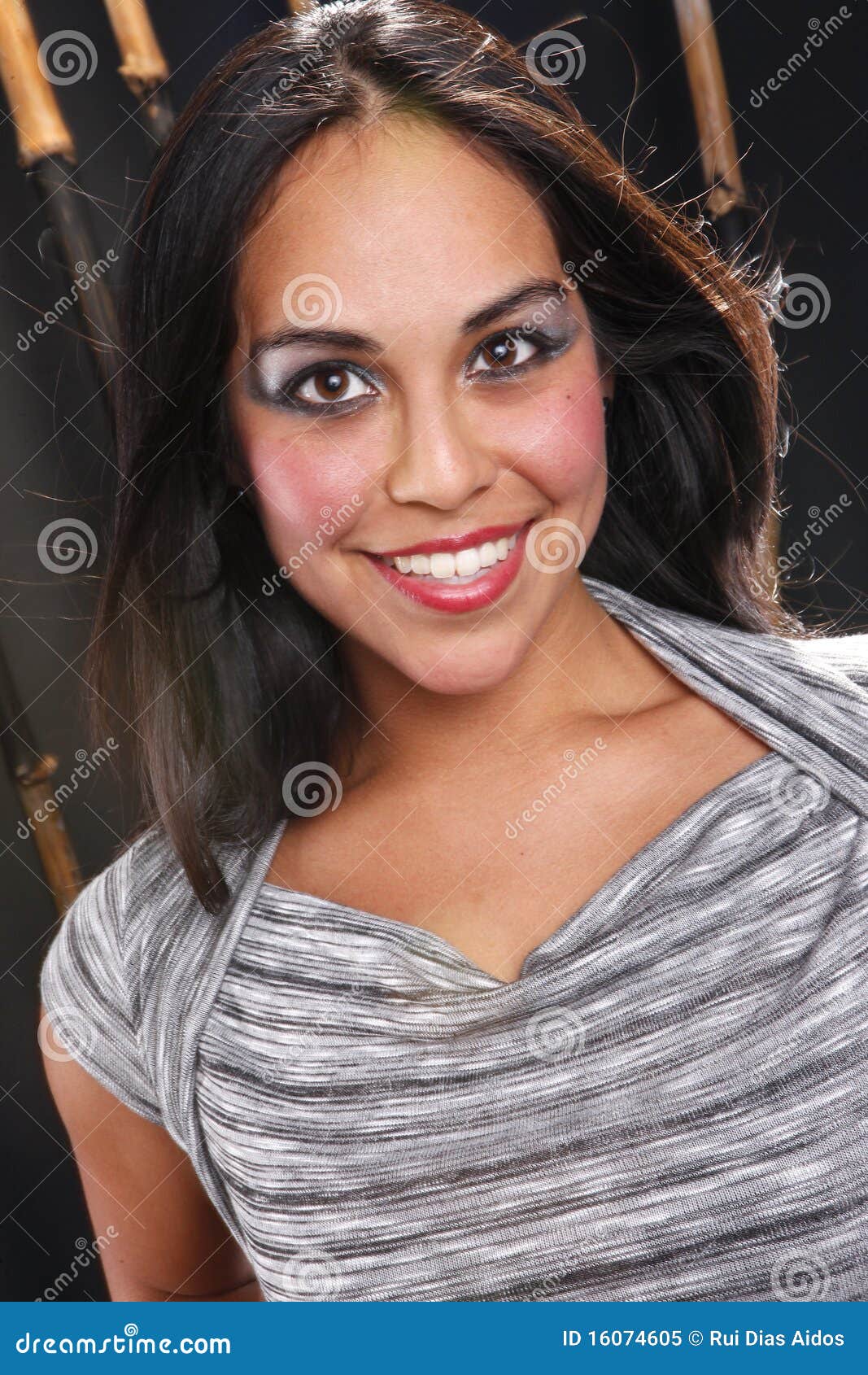 Hispanic portrait stock image. Image of sensual, hispanic - 16074605