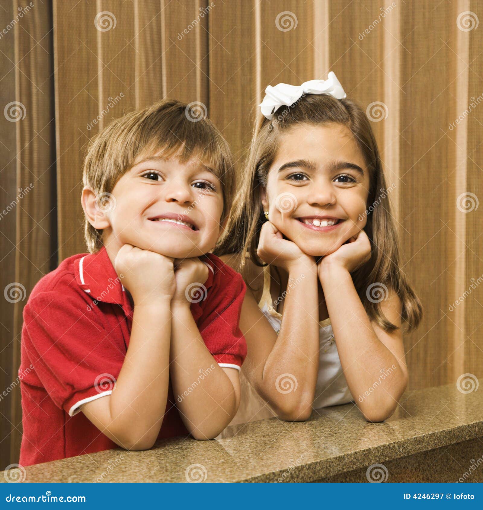Hispanic sibling portrait. stock image. Image of lifestyle - 4246297