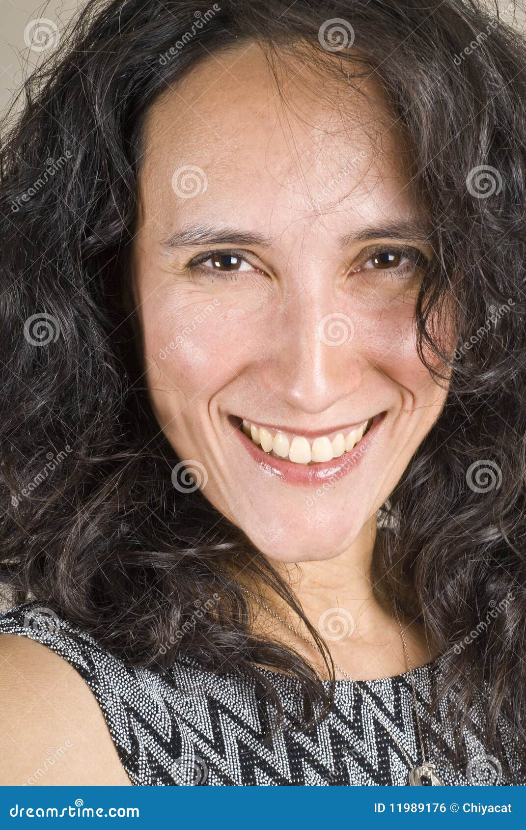 Hispanic Woman stock photo. Image of shoulder, black - 11989176