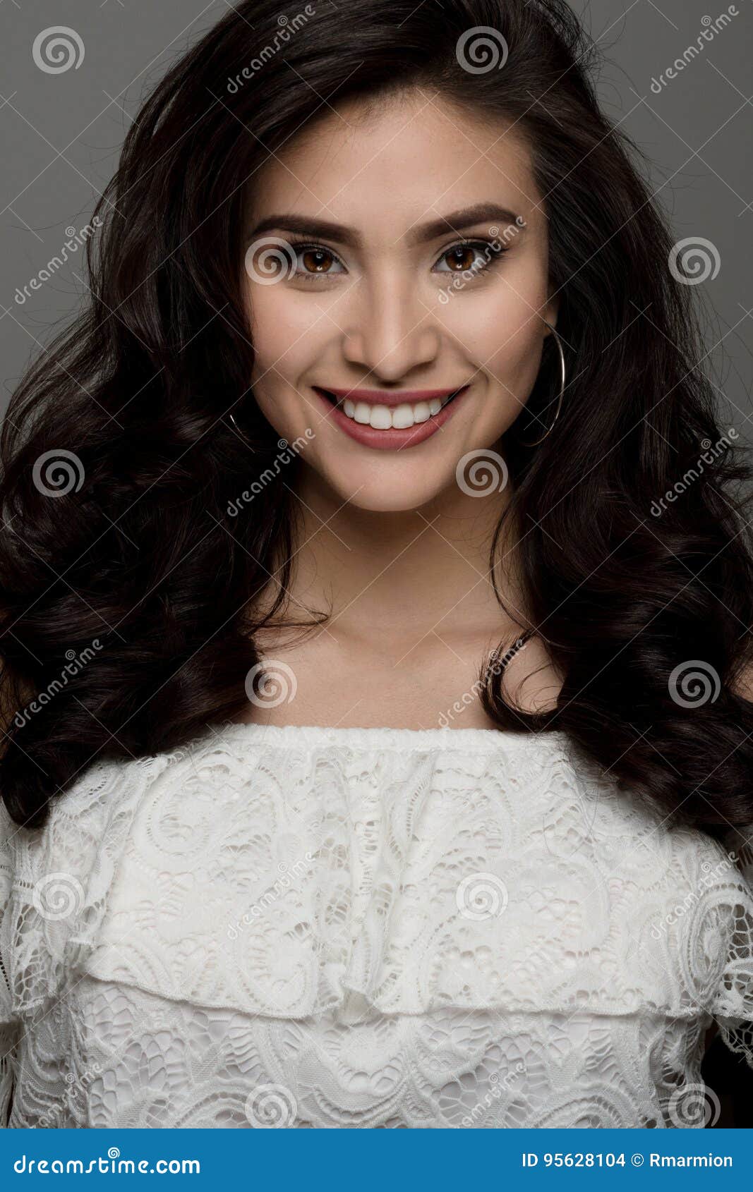 Hispanic Woman Portrait stock photo. Image of woman, women - 95628104