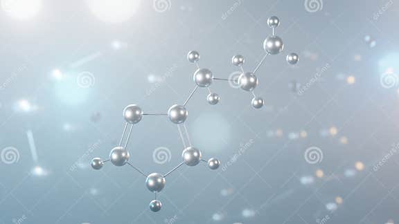 Histamine Molecular Structure, 3d Model Molecule, Neurotransmitter ...