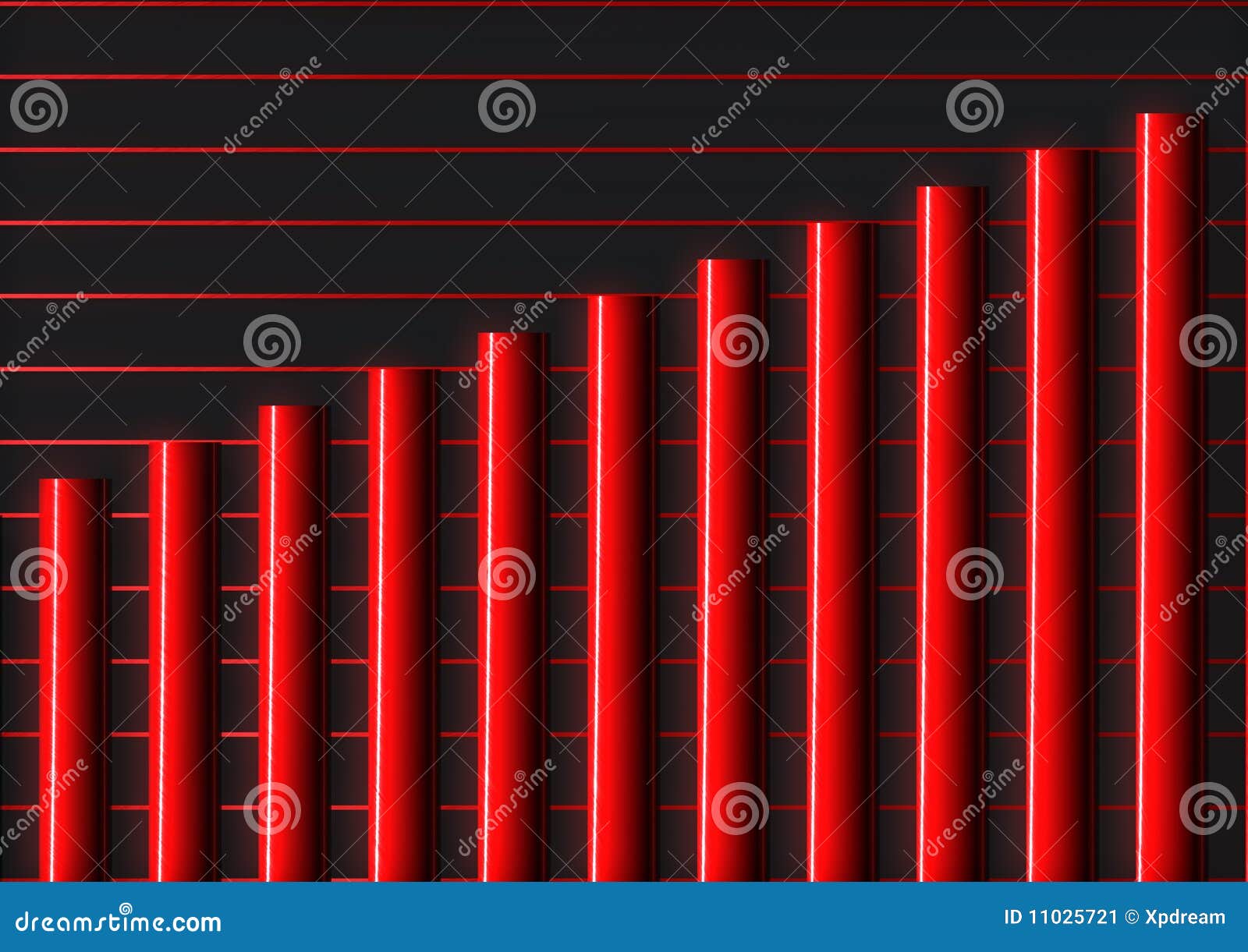 Histogram stock illustration. Illustration of statistics - 11025721