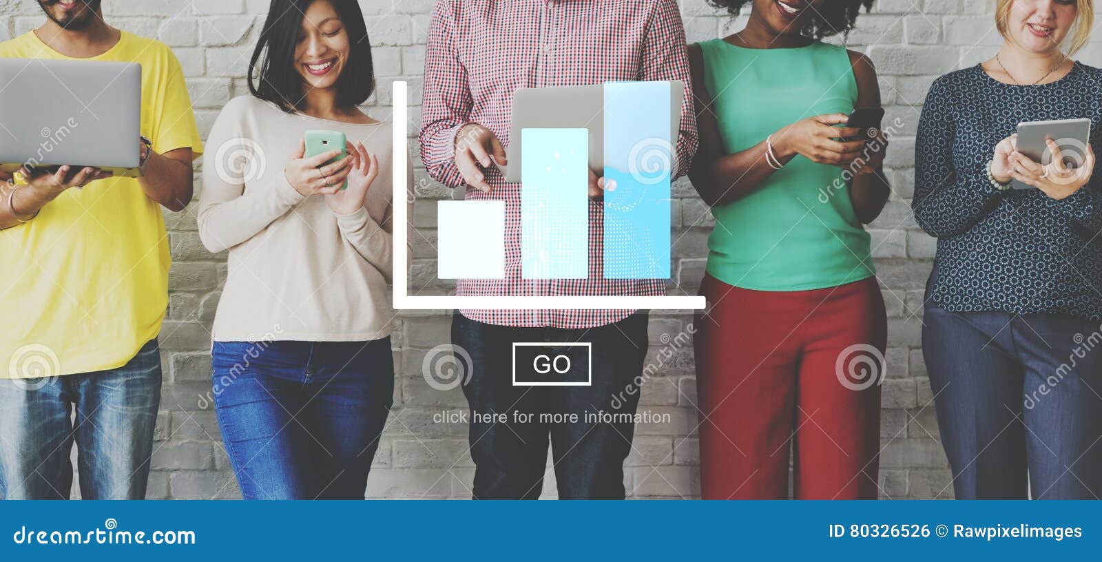 Histogram Statistics Graph Bar Chart Concept Stock Photo - Image of ...