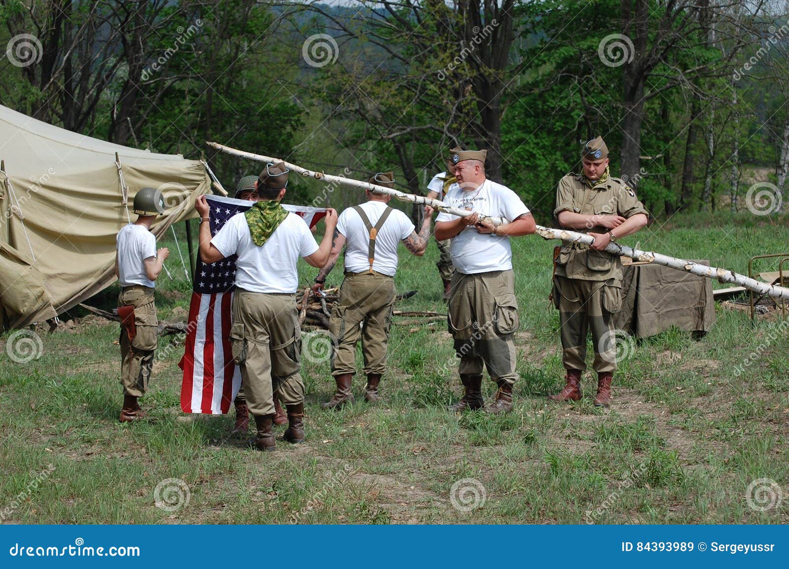 Historia viva Wwii imagen de archivo editorial. Imagen de marinero ...