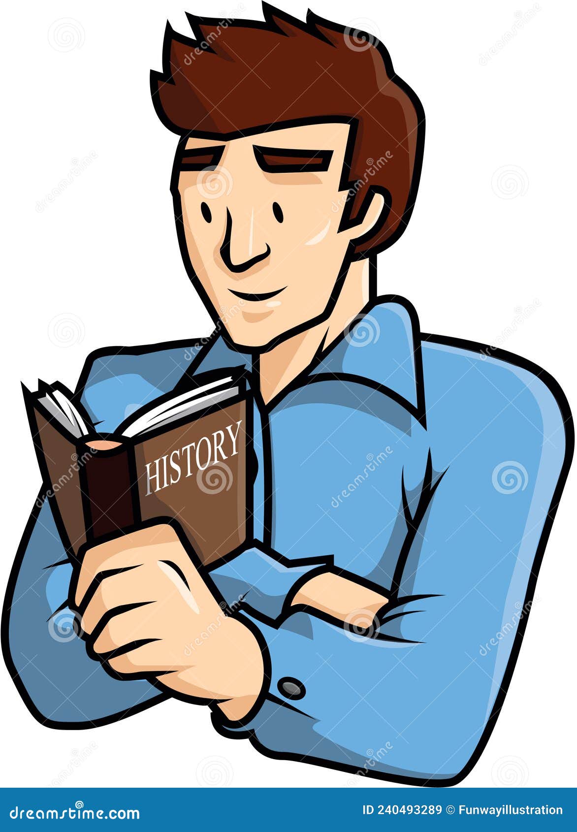 Historian Profession Vector Design Creative Art Stock Vector ...